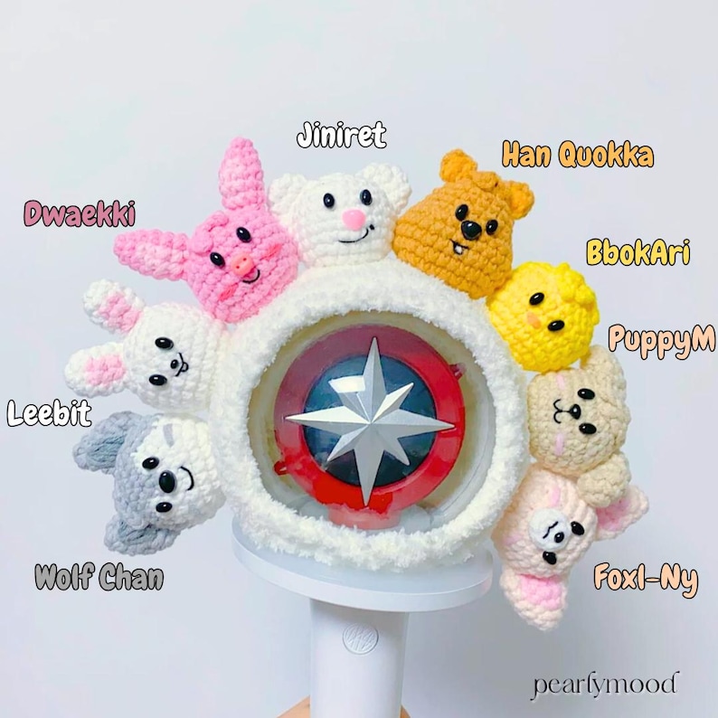 Straykids SKZ Crochet Nachimbong Light Stick Cover - Etsy