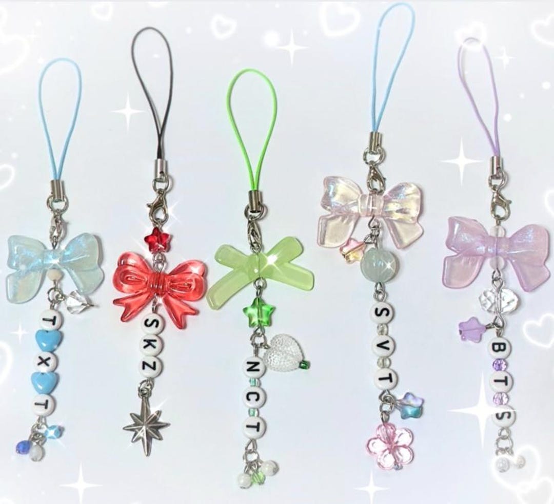Kpop Phone Charm / Keychain TXT Straykids NCT Seventeen BTS - Etsy Hong ...