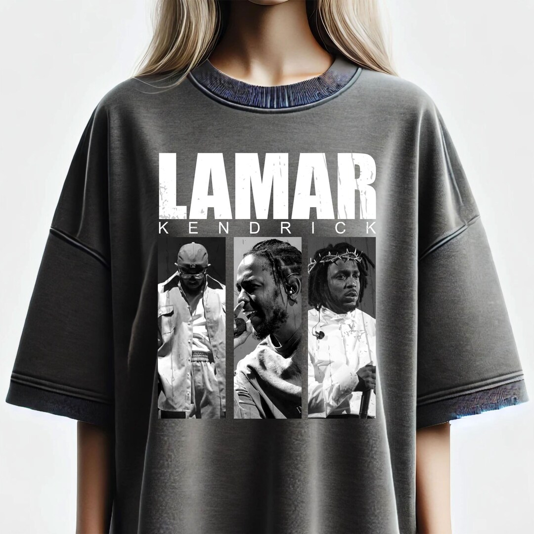 Retro 90s Kendrick Lamar Rapper Tshirt Design PNG Digital Download ...