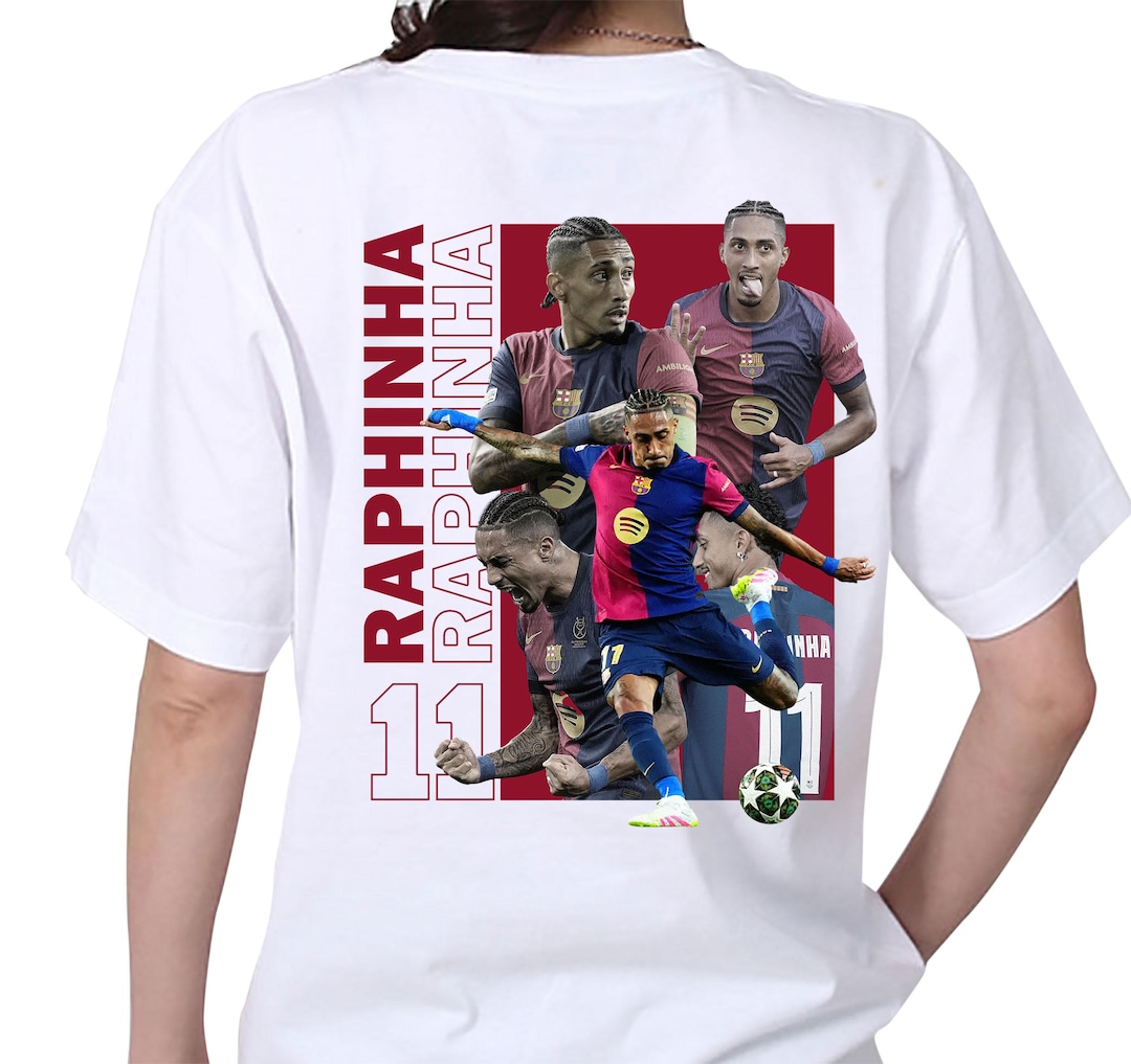 Streetwear Raphinha Tshirt Design Png Digital Download, Raphinha Graphic Tee Design, Football ...