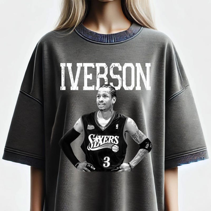 Allen Iverson Drawing - Etsy