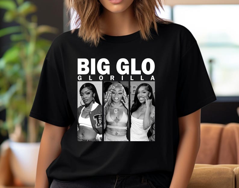 Retro 90s Glorilla Tshirt Design, PNG Digital Download, Big Glo Graphic ...