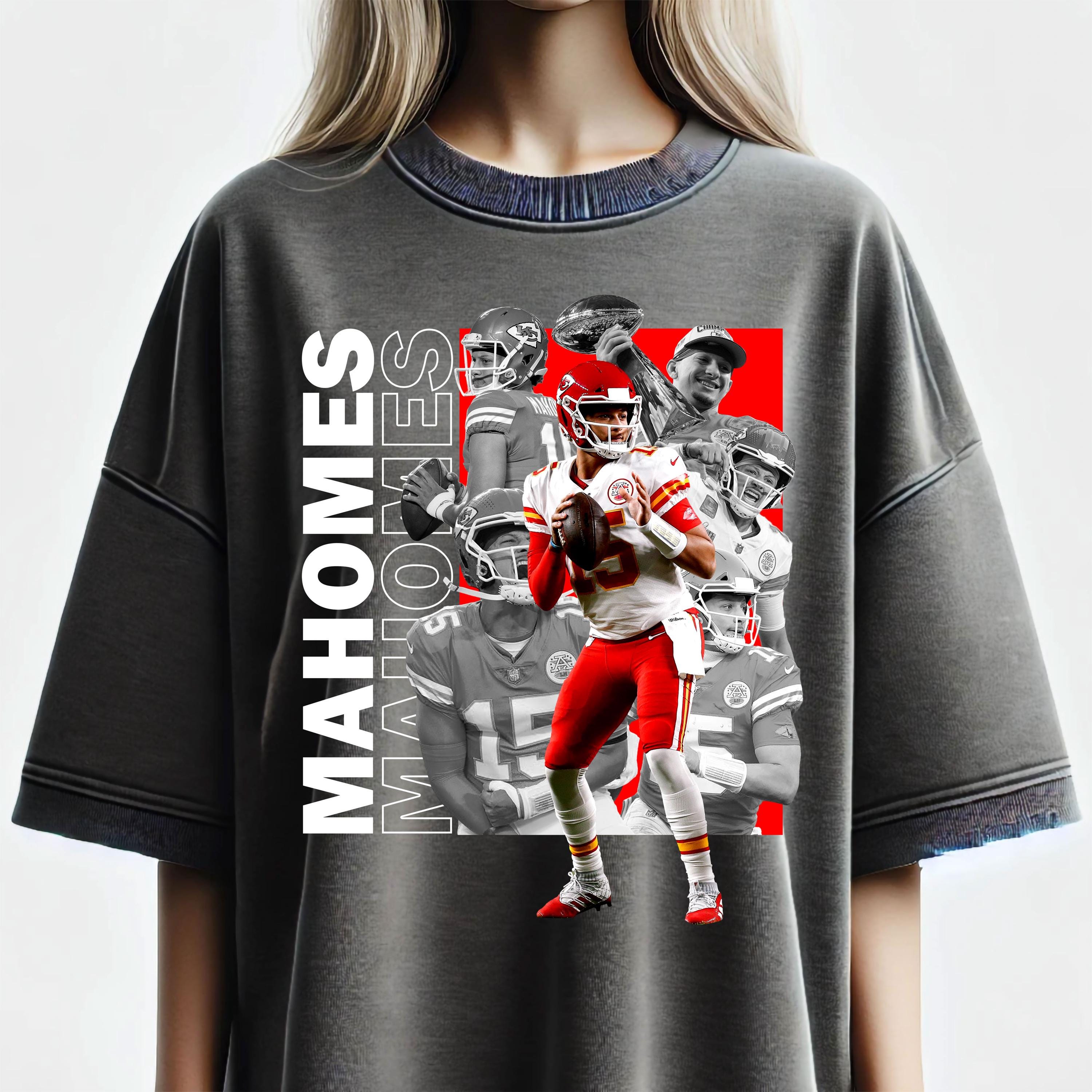 Patrick Mahomes Streetwear T-shirt Design: KC Football Sublimation PNG ...