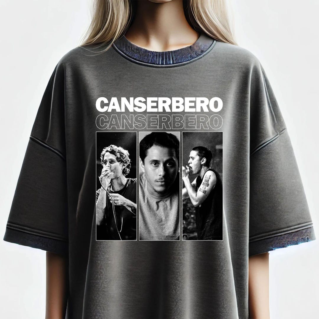 Retro 90s Canserbero T Shirt Design PNG Digital Download, Canserbero ...