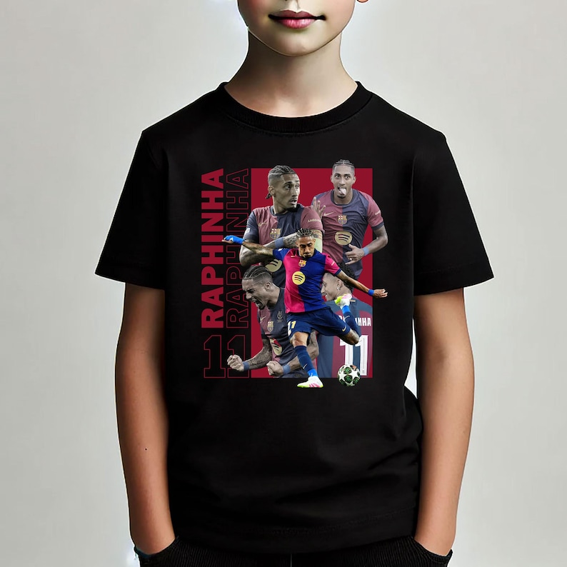 Streetwear Raphinha Tshirt Design Png Digital Download, Raphinha Graphic Tee Design, Football ...