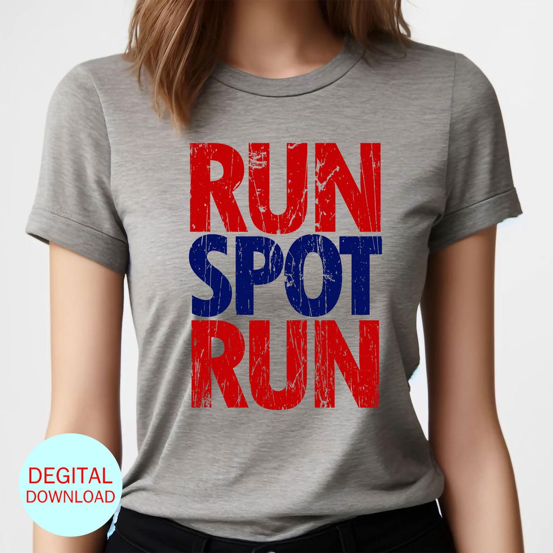 Run Spot Run Png Digital Download, Run Spot Run Retro Design Png, Trump ...