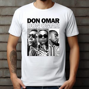 Retro 90s Don Omar T Shirt Design PNG Digital Download, Rapper ...