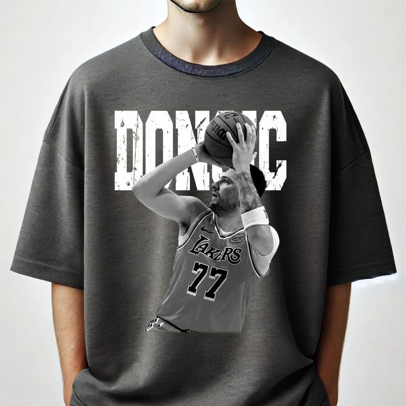 Monochrome Luka Doncic T Shirt Design, Png Digital Download, Luka ...