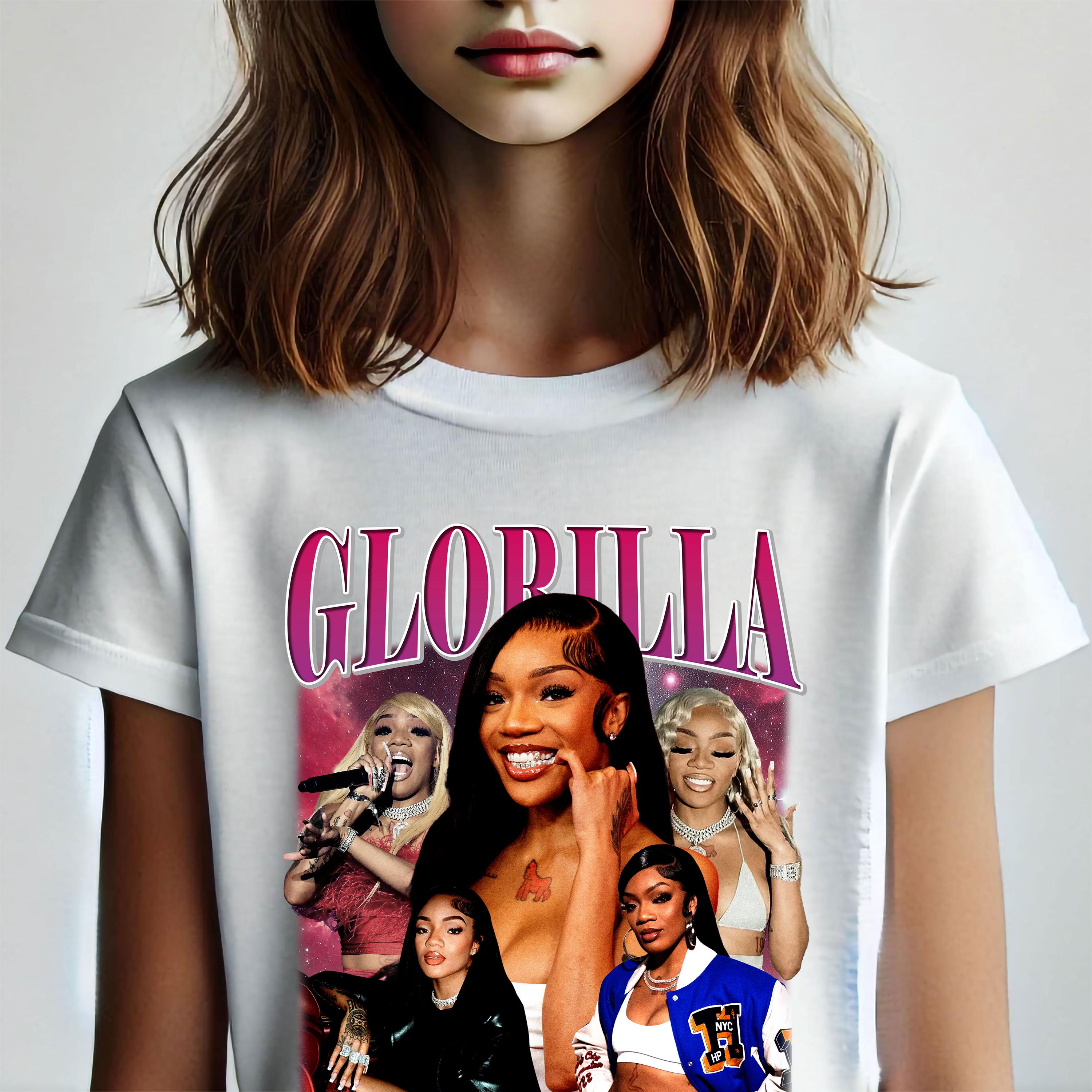 Vintage Glorilla Rapper T-shirt Design: Graphic Tee Sublimation (PNG Digital Download) - Etsy