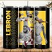 Basketball Lebron James 20oz Tumbler Wrap Sublimation PNG Digital ...