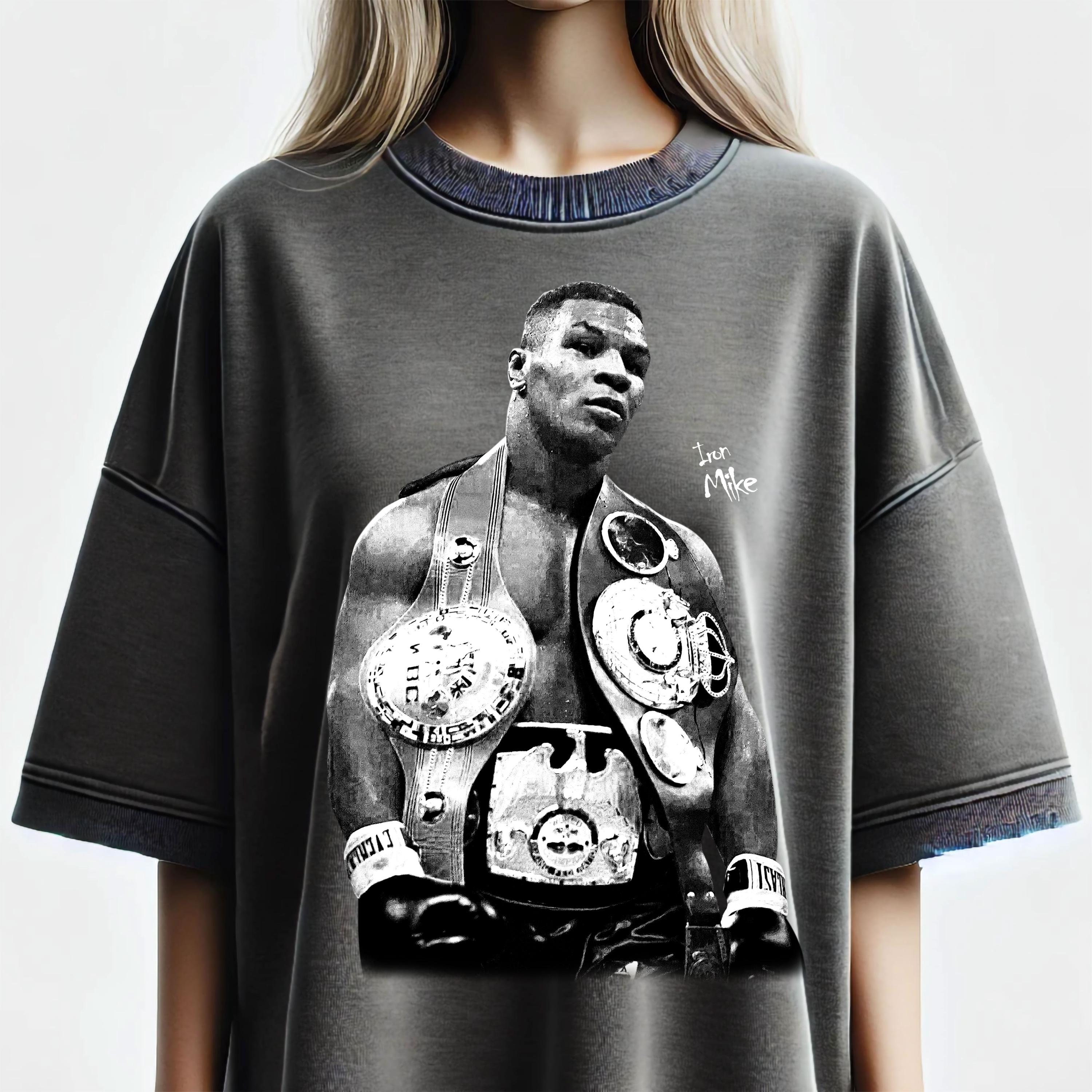 Black and White Iron Mike Boxing Png Digital Download, Boxing Graphic ...