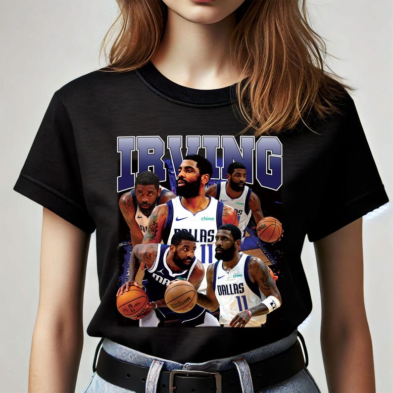 Bootleg Shirt Basketball Design, Png Digital Download, Kyrie Irving ...