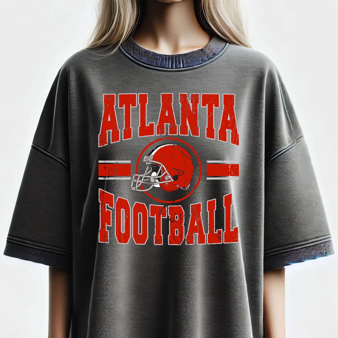Vintage Atlanta Football PNG, Digital Download, Retro 90s Atlanta ...
