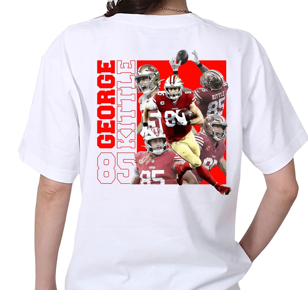 George Kittle Tshirt Design : Football Graphic Tee PNG Digital Download ...