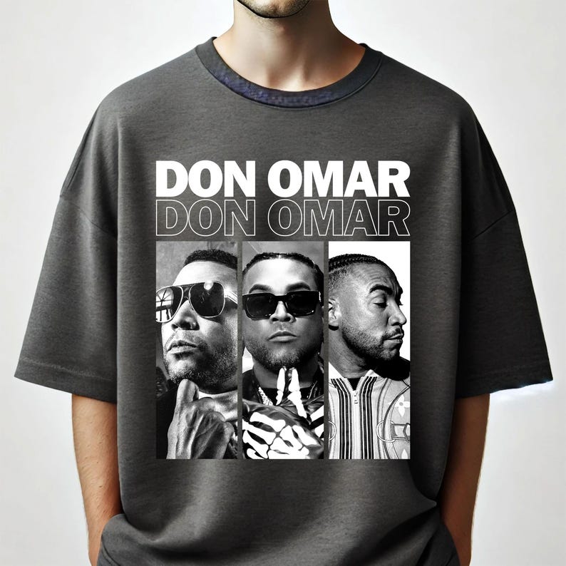 Retro 90s Don Omar T Shirt Design PNG Digital Download, Rapper ...