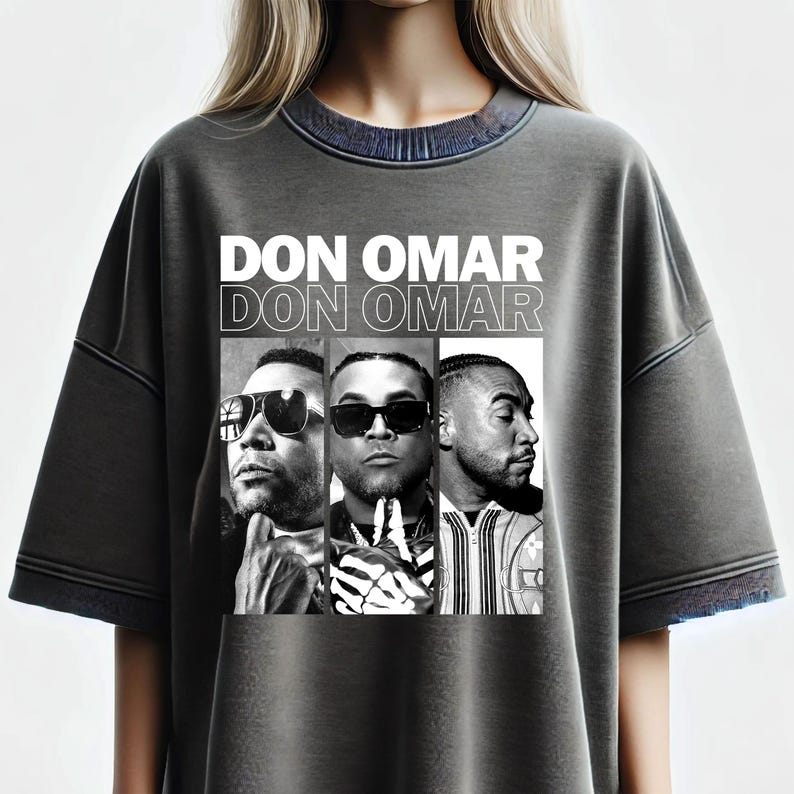 Retro 90s Don Omar T Shirt Design PNG Digital Download, Rapper ...