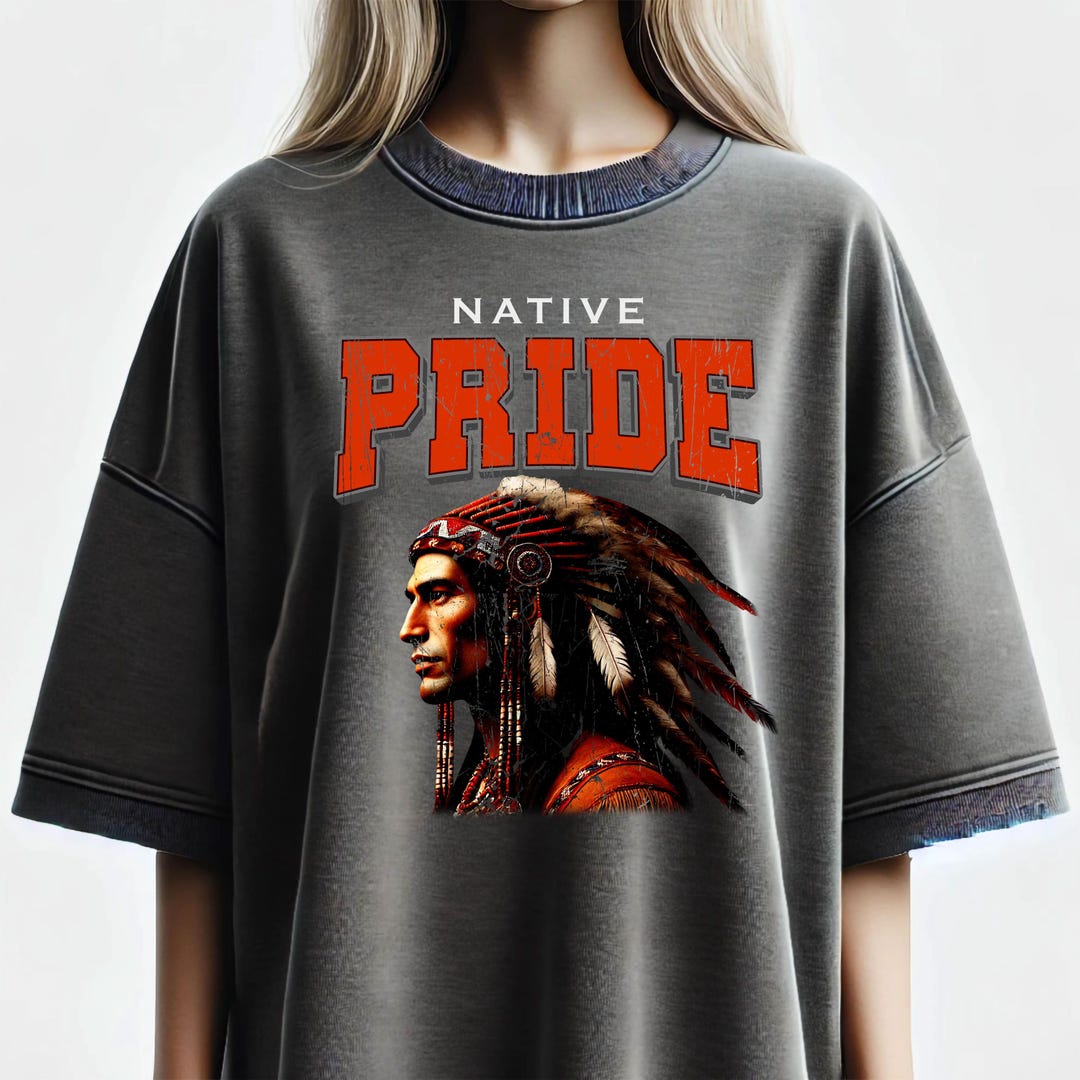 American Native Shirt Png Instant Download, Indigenous Retro 90s Shirt ...