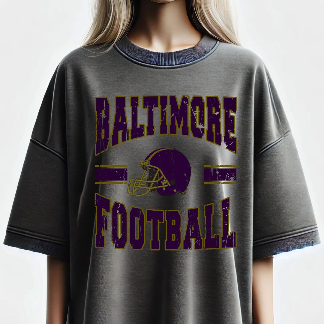Retro 90s Baltimore Football PNG Instant Download, Vintage Baltimore ...