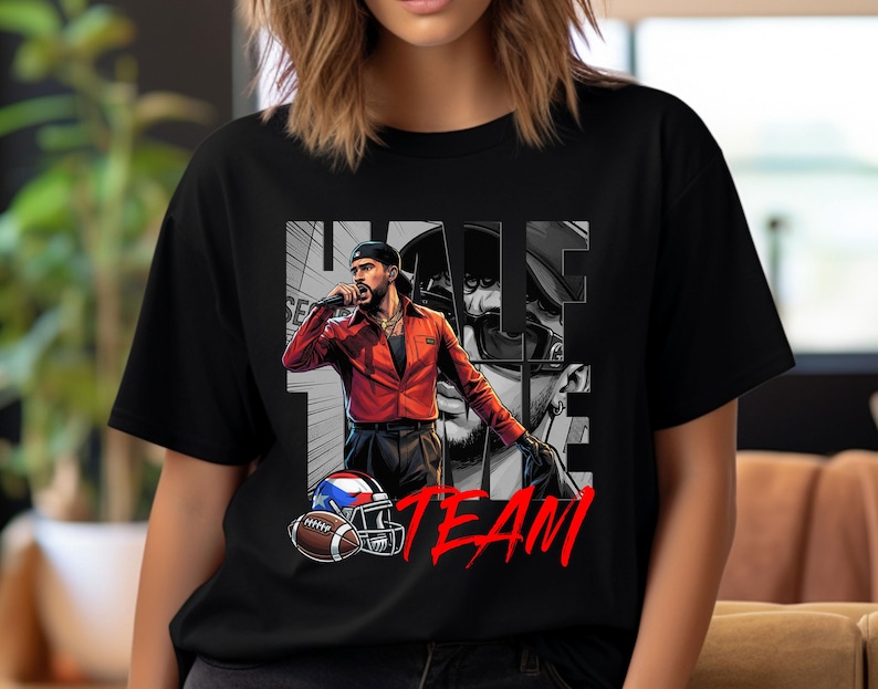 Football PNG Shirt Design: Comic Halftime Team T-shirt Sublimation, DTF ...