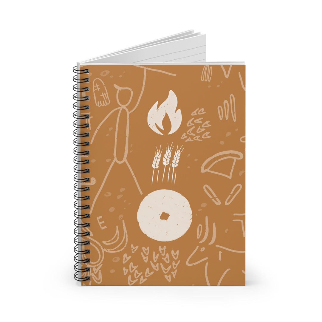 Foundations of Humanity: Fire, Farming, and the Wheel Spiral Notebook ...