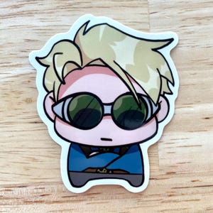 Jujutsu Kaisen Vinyl Sticker Satoru Gojo, Suguro Geto, Kento Nanami ...
