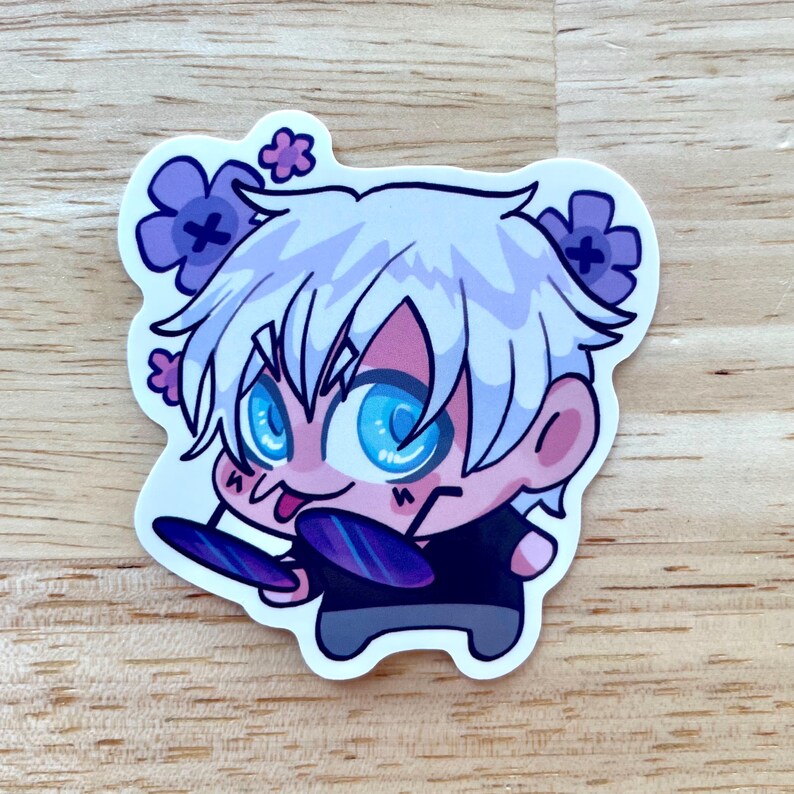 Jujutsu Kaisen Vinyl Sticker Satoru Gojo, Suguro Geto, Kento Nanami ...