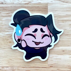 Jujutsu Kaisen Vinyl Sticker Satoru Gojo, Suguro Geto, Kento Nanami ...