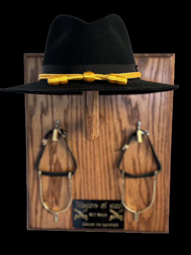 Large Stetson and Spur Display - Etsy