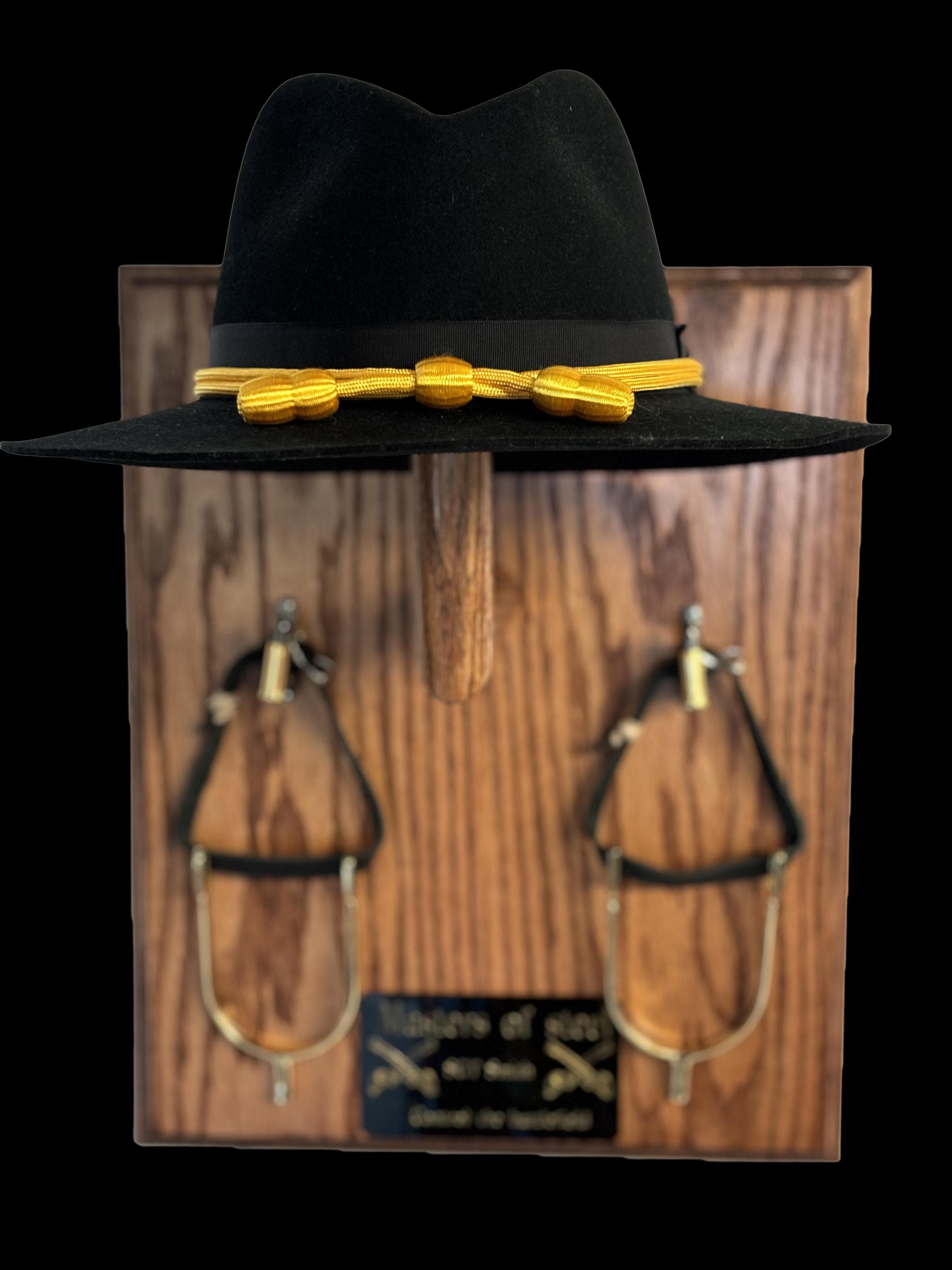 Large Stetson and Spur Display - Etsy