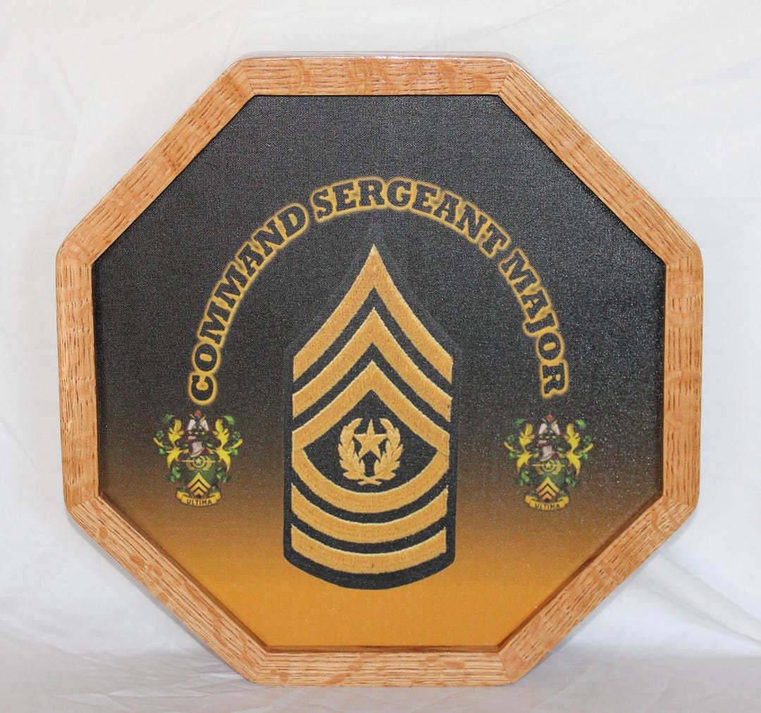 Command Sergeant Major Rank - Etsy