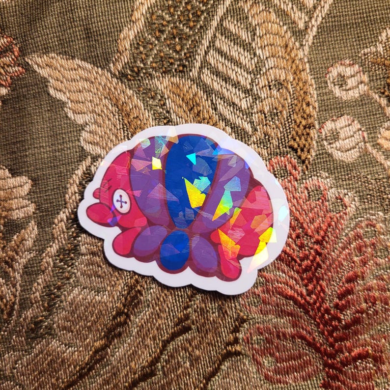 Holographic Pride Bug Nation Water Resistant, Dishwasher Safe, Bug ...