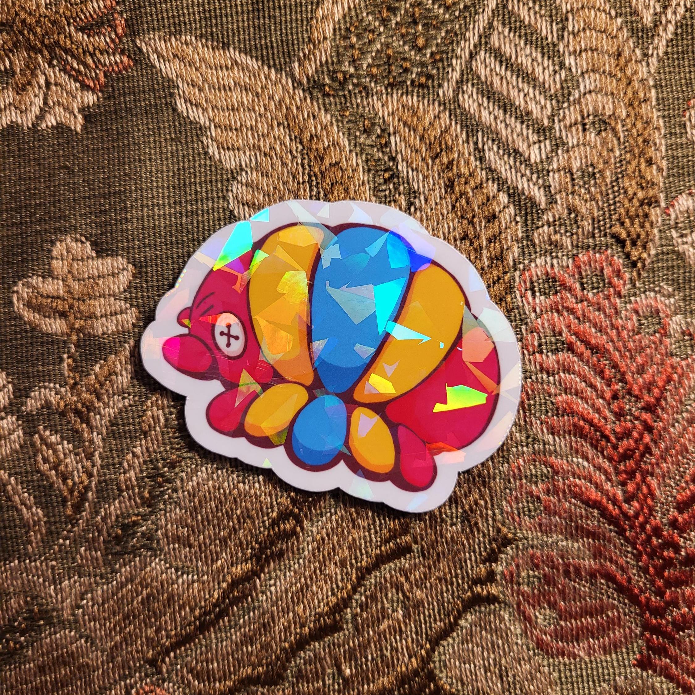 Holographic Pride Bug Nation Water Resistant, Dishwasher Safe, Bug Lover Gift, Original Art Pill ...