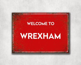 Wimbledon | Welcome to Sign | Metal Wall Sign | Retro | Vintage | Man ...