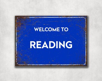 Wimbledon | Welcome to Sign | Metal Wall Sign | Retro | Vintage | Man ...