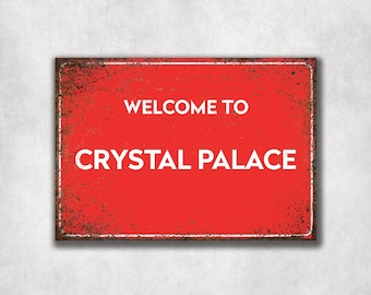 Barrow | Welcome to Sign | Metal Wall Sign | Retro | Vintage | Man Cave ...
