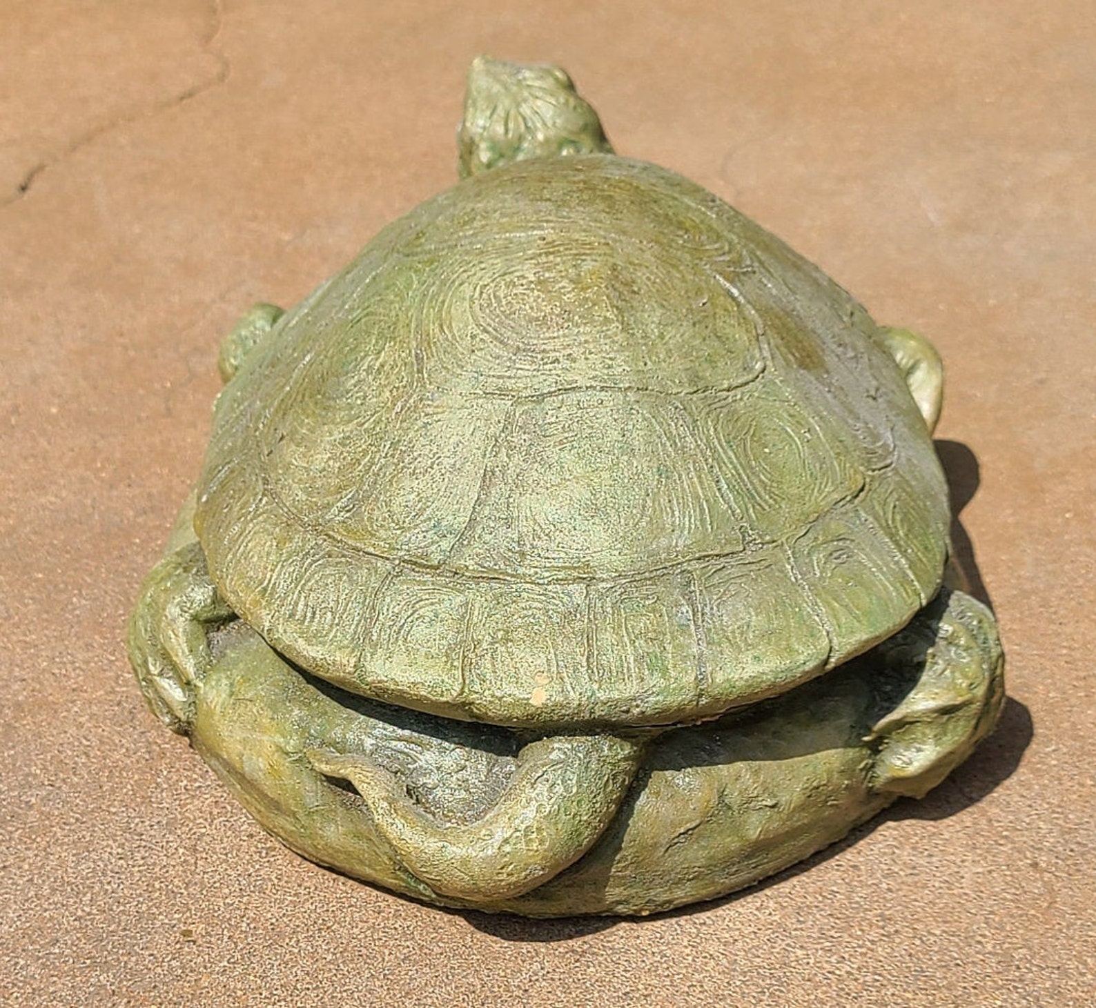 LATEX Large TURTLE Craft MOLD / Mould for Concrete or Plaster - Etsy