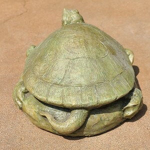 LATEX Large TURTLE Craft MOLD / Mould for Concrete or Plaster - Etsy