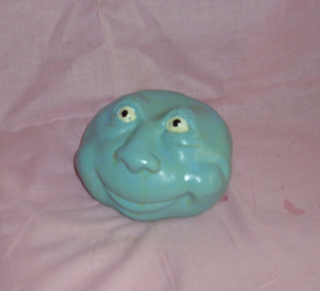 LATEX Only ROCK FACE Mold for Garden Decor # 2 - Etsy