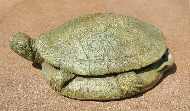 LATEX Large TURTLE Craft MOLD / Mould for Concrete or Plaster - Etsy