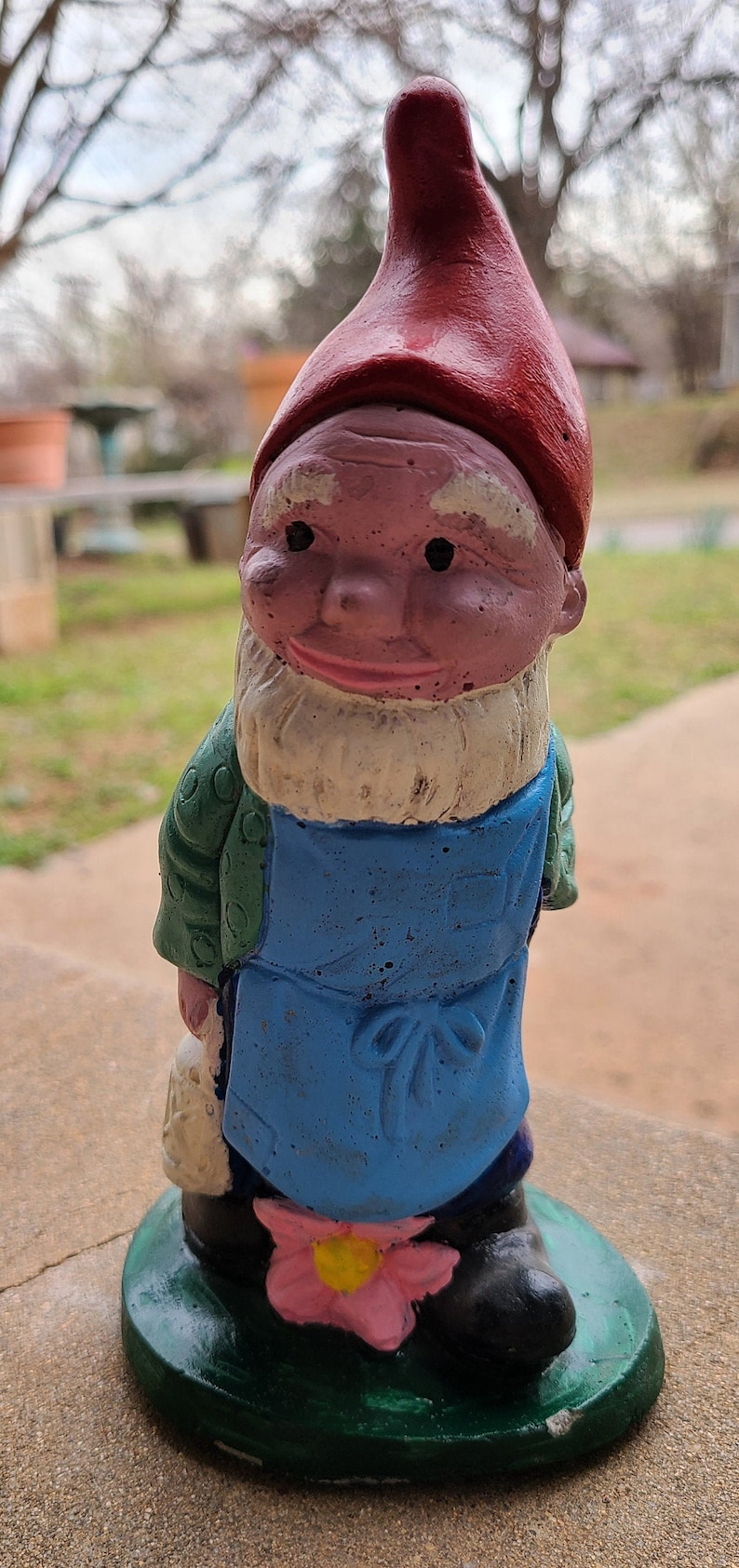 LATEX Small Vintage GNOME Craft MOLD / Mould for Concrete or Plaster - Etsy
