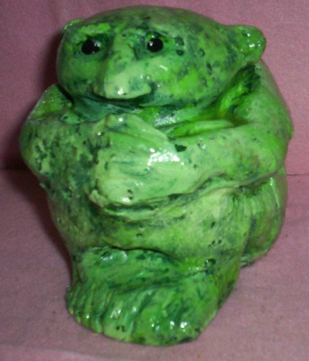 LATEX TROLL MOLD for Concrete Plaster or Cement - Etsy