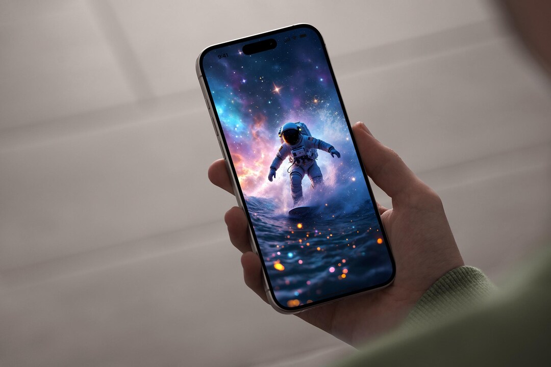 4K Mobile Home Screen Space and Astronaut Wallpaper for iPhone and ...