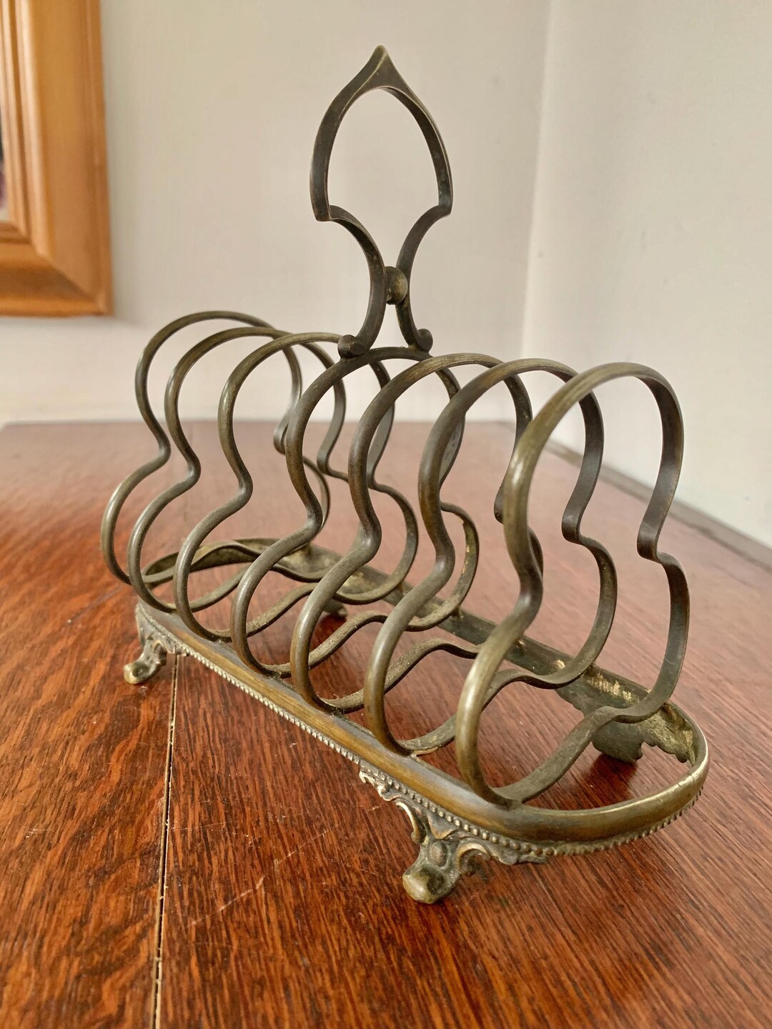 Antique Letter Rack /antique Toast Rack /silver Plated Letter Rack - Etsy