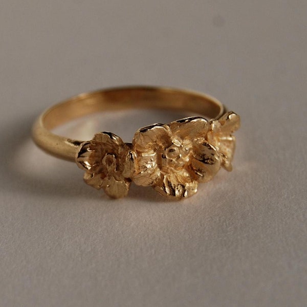 Forget Me Not Ring - Etsy