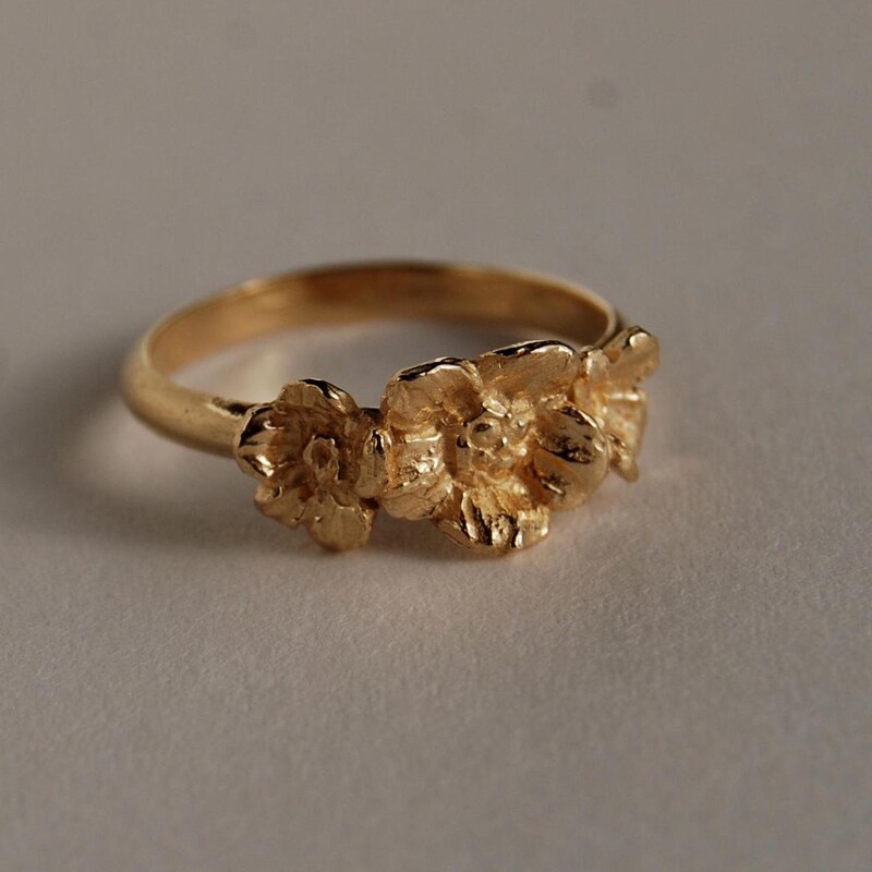 Forget Me Not Ring - Etsy