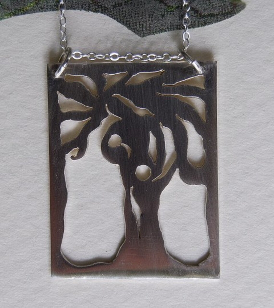 Mother Tree of Life, Motherhood Silver Pendant, Mother Child Infant ...