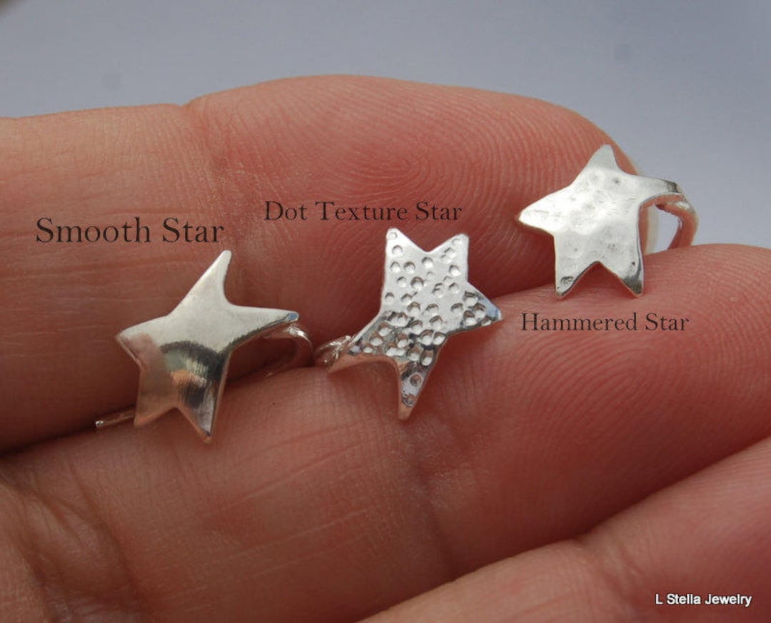 PIERCED Star Cuff, Star Earring, Sterling, Conch Helix, Mini 16 - 20 ...