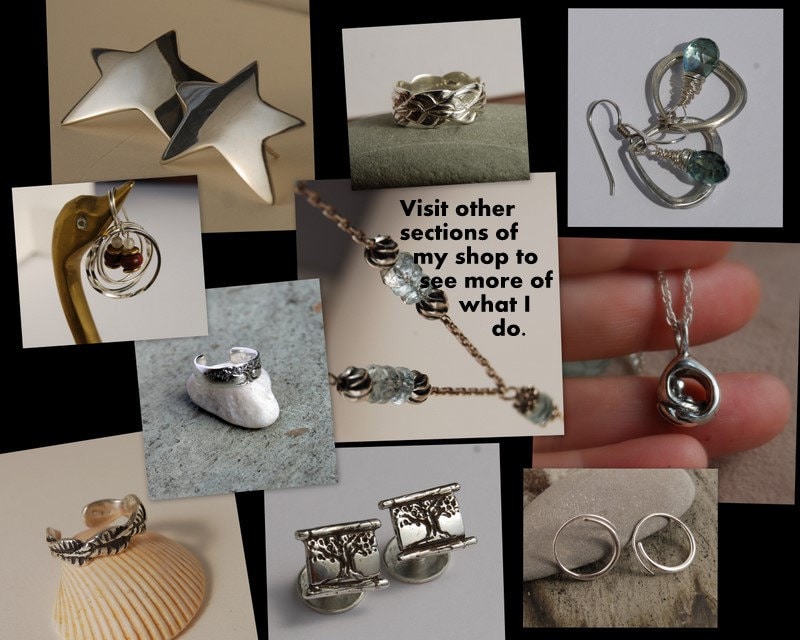 Tree Band Set / Tree of Life / 8mm Wedding Bands / Silver Tree - Etsy