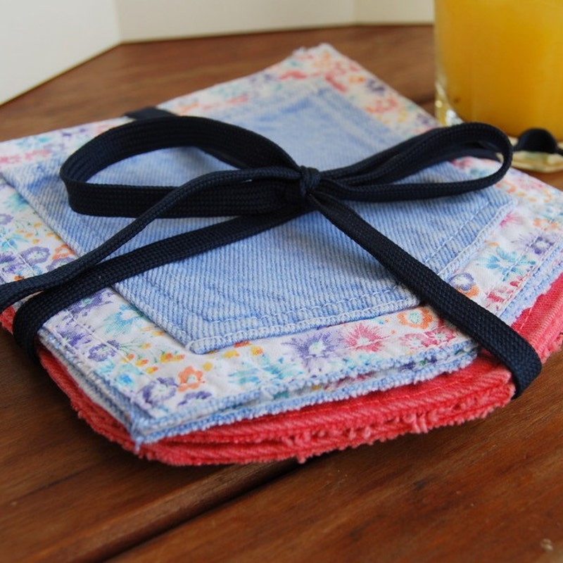 Cloth Coasters - Etsy