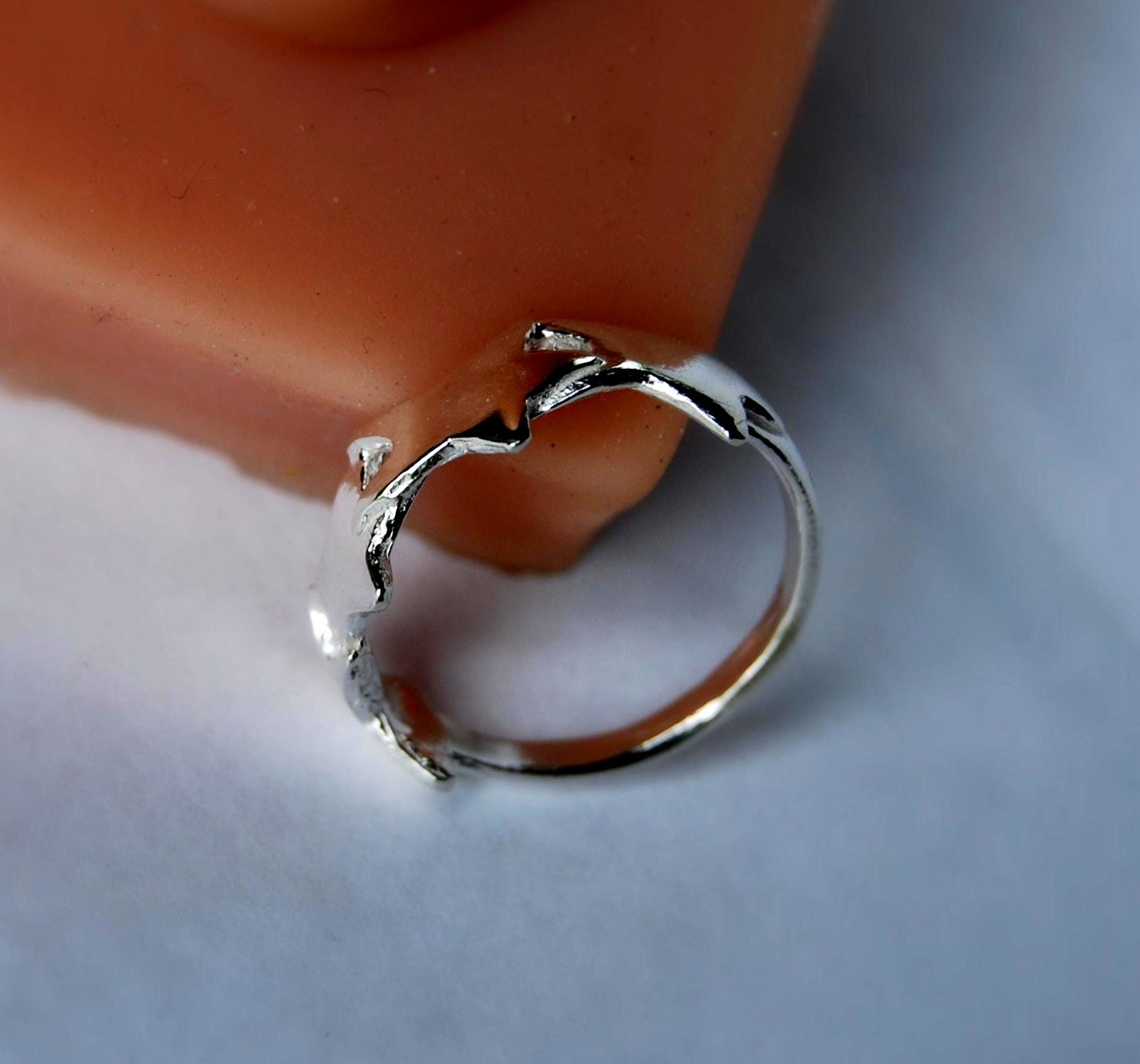 Sterling Star Ring, Four Stars in a Row, Silver Star Cluster Unique ...